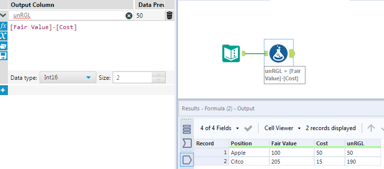 Solved: Creating a Calculated Column - Alteryx Community