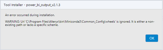 Installing Power BI Output Tool - Alteryx Community
