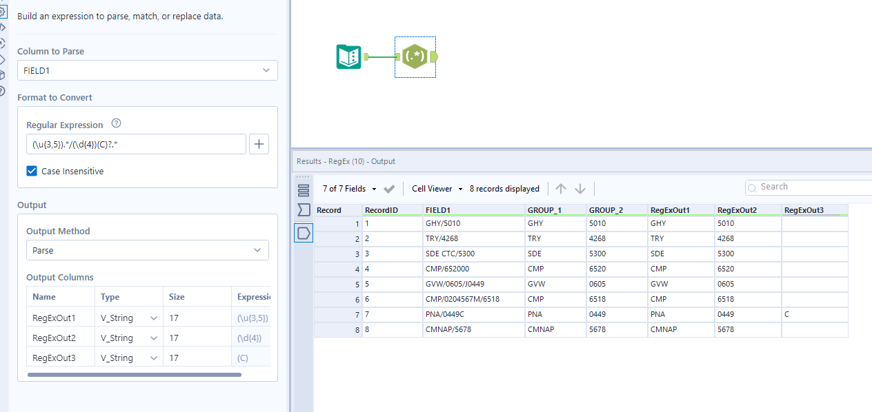 Solved: Modify REGEX to account for specific variations - Alteryx Community