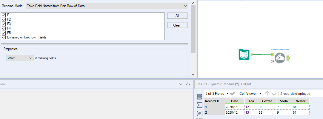 Solved: Setting N row as header's row - Alteryx Community