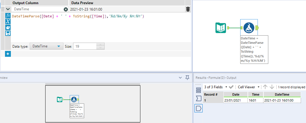 Solved: Adding a date and time together - Alteryx Community