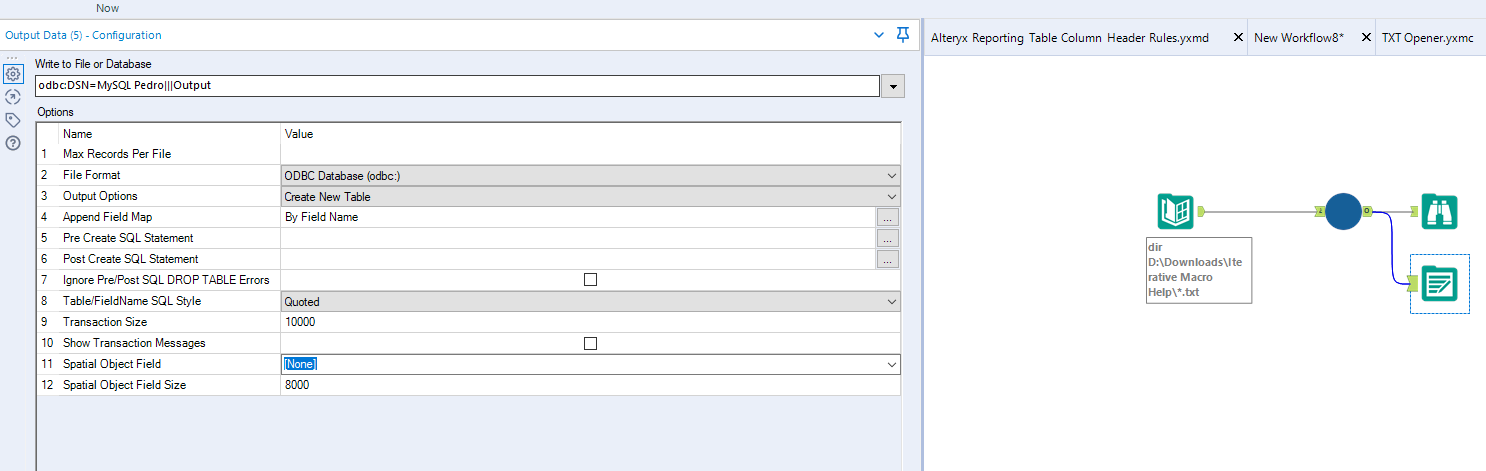 Table structure - Alteryx Community