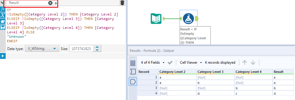 Solved: Multiple IsEmpty Statements - Alteryx Community