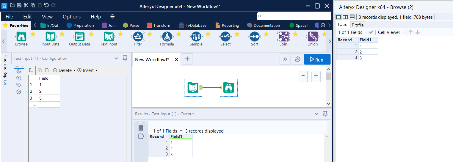 Solved: Updating data in Browse tool every run - Alteryx Community