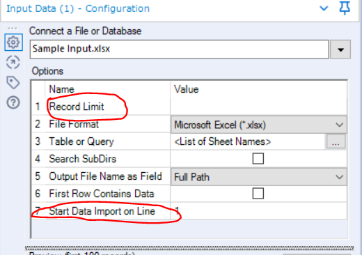 Alteryx input tool cannot read the last row of the... - Alteryx Community