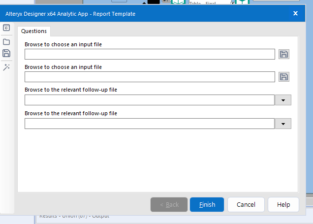 Solved: Run as Analytic App - Alteryx Community