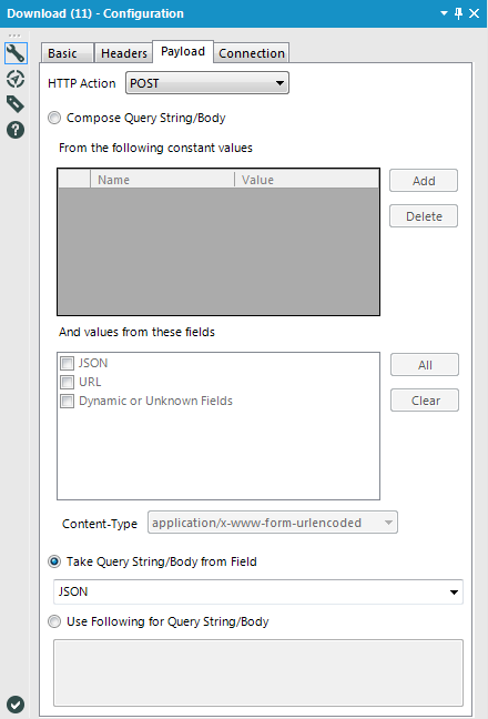 How to POST JSON to REST API - Alteryx Community