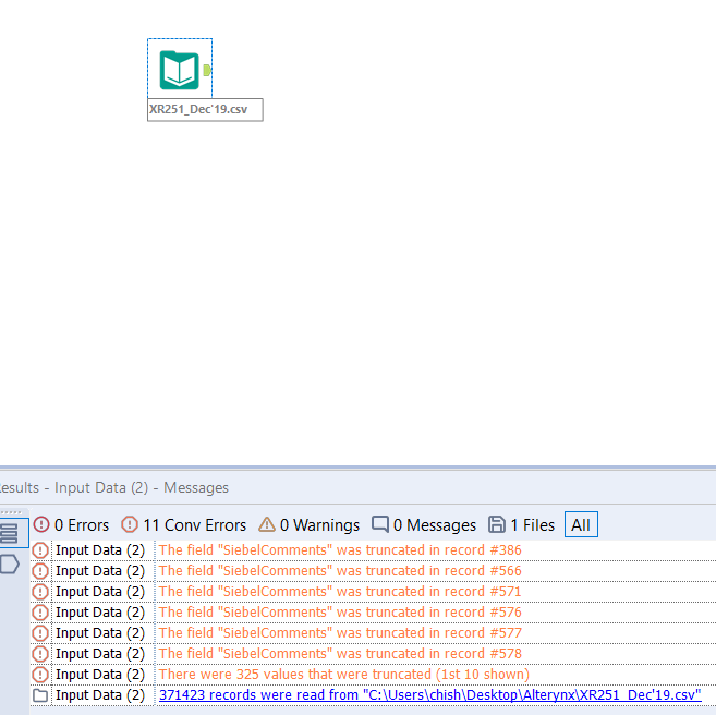 Solved: How to fix the issues on the CSV file - Alteryx Community