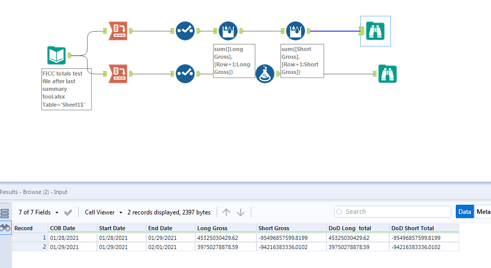 Calculating The Difference For 2 Rows Alteryx Community