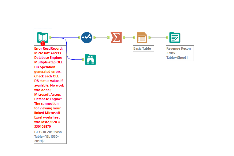Error Read Record in Alteryx - Alteryx Community