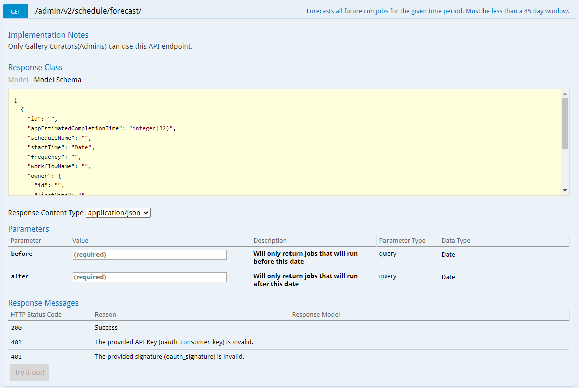 Alteryx Admin API Schedule Forecast - Alteryx Community