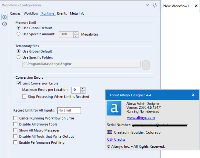 Use AMP Engine button not appearing - Alteryx Community