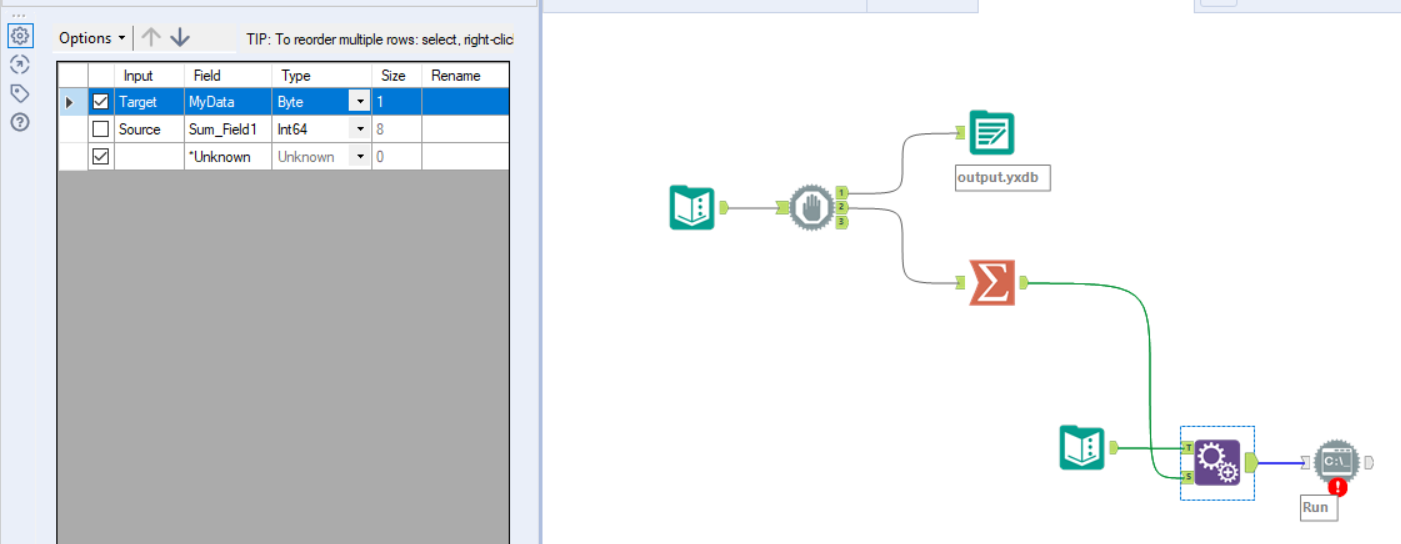 How to execute node on completion of data output n... - Alteryx Community