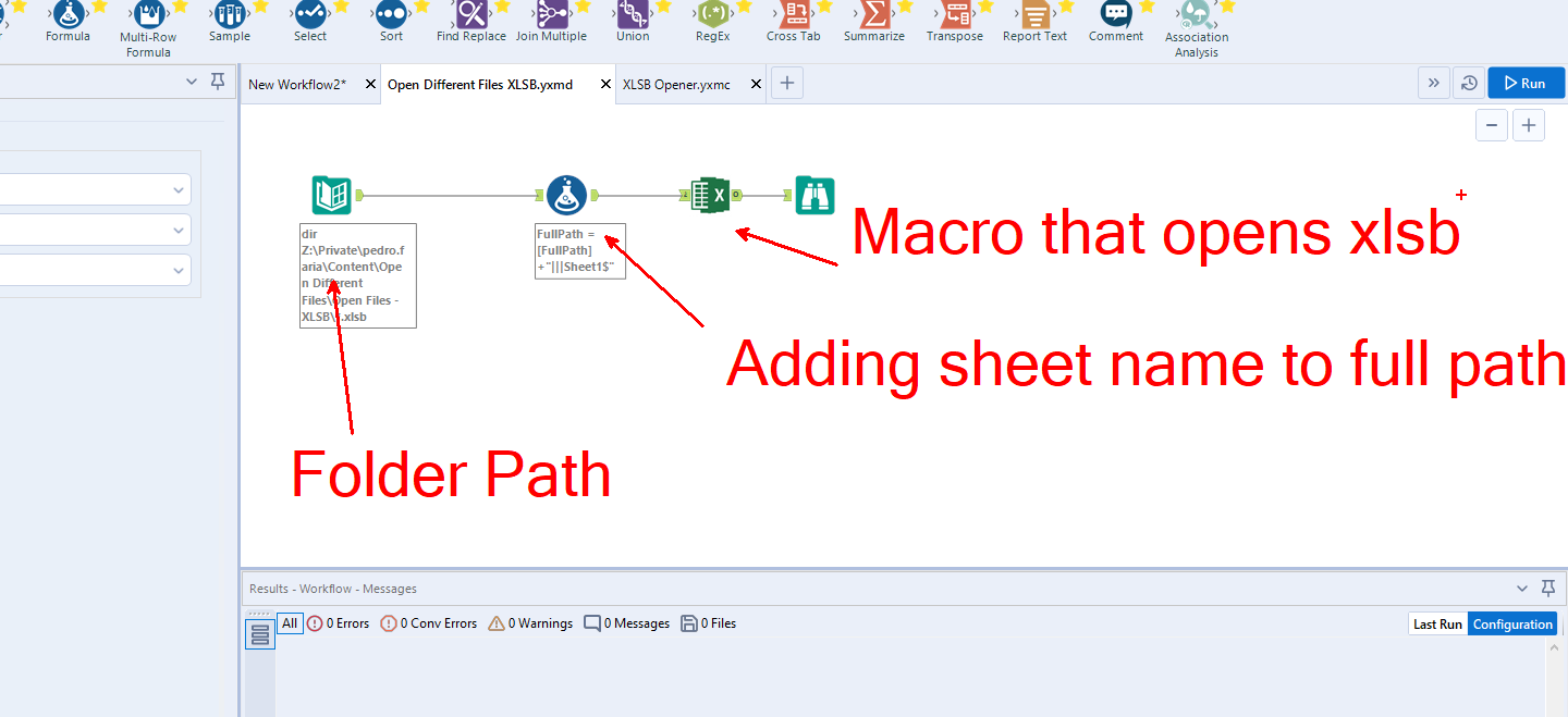 Solved Import And Combine Xlsb File From Multiple Subfold Alteryx Community