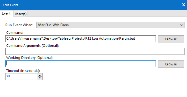 Re-run workflow if error - Alteryx Community