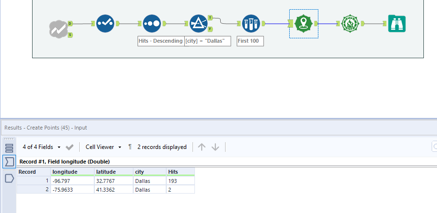 Heat Map won't render (Spatial Analytics) - Alteryx Community