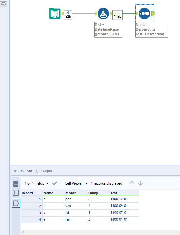 Solved: Multiple cols - how to use sort tool - Alteryx Community