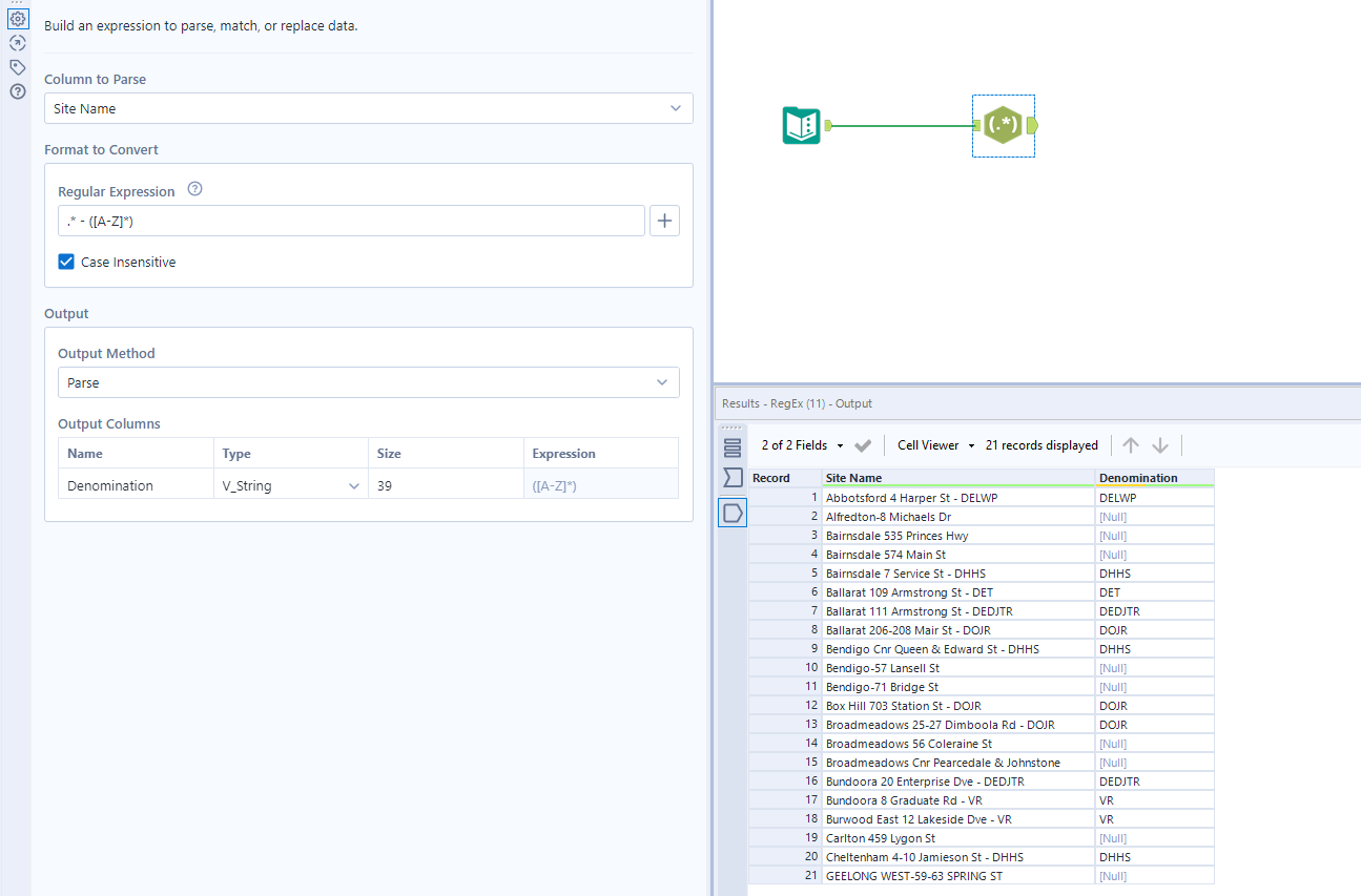 Solved: Cleaning Column - Alteryx Community