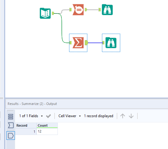 Need Output Count Of Rows In Particular Column Alteryx Community