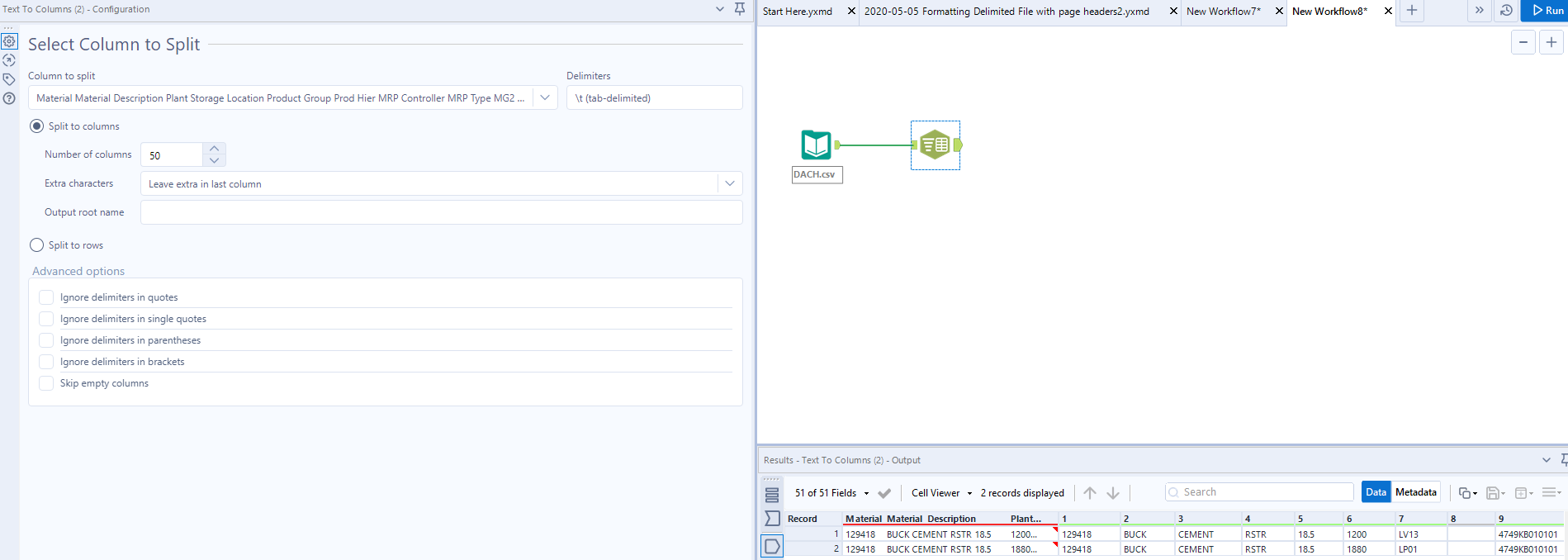 Solved: Input column issue - Alteryx Community