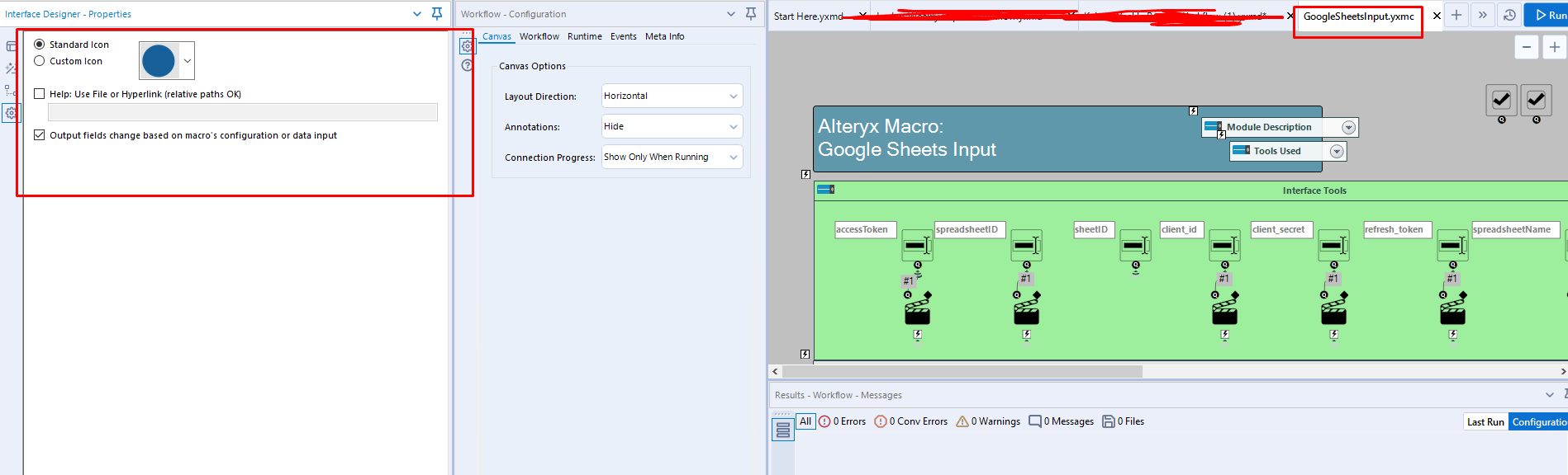 Solved: Workflows with Google Sheets input not loading dep... - Alteryx Community