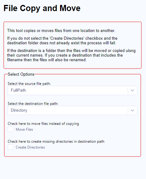 Solved: Copy Files Workflow - Alteryx Community