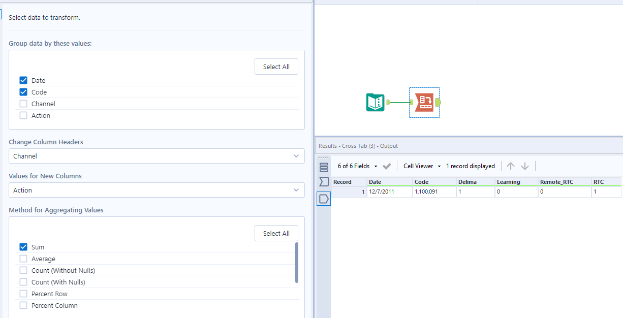 column data to headers - Alteryx Community