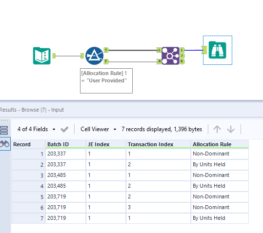Solved: Remove rows based on condition - Alteryx Community