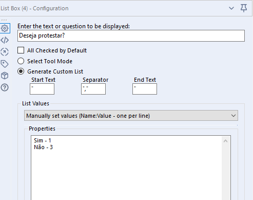 Solved: [Error][App] Not updating values with listbox - Alteryx Community