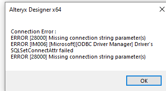 ODBC Connection to Smartsheet Issues - Alteryx Community