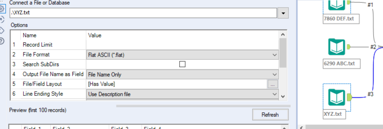 Macro Input for txt file format with fixed width s... - Alteryx Community