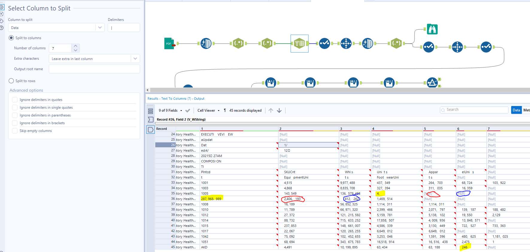 Solved: PDF input parsing issue - Alteryx Community