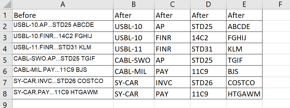 Solved: Split Text to Columns - Alteryx Community