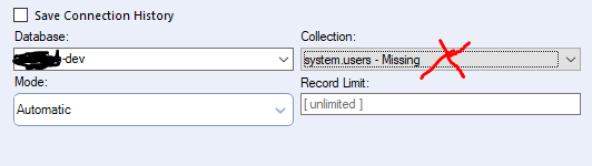 MongoDB Input Tool Connectivity Issue (No collecti... - Alteryx Community