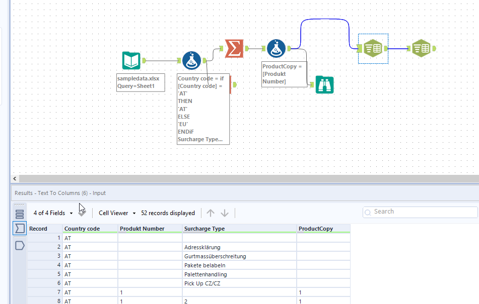 Text to column changes empty to null? - Alteryx Community