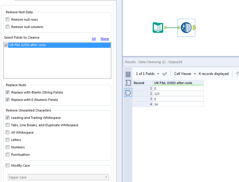 Data Cleansing - Alteryx Community