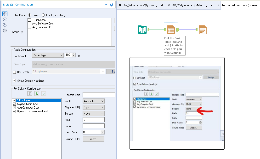 Solved: Thousands Separators and totals - Alteryx Community