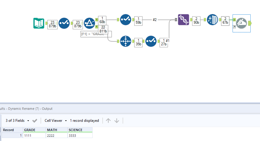 Extract the specific values from the input data - Alteryx Community