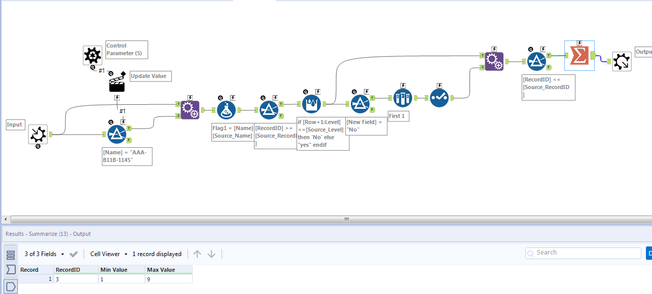 Solved: Rollup Min & Max values in hierarchy - Alteryx Community