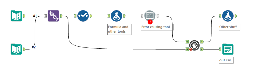Solved: Block Until Done not working as expected - Alteryx Community