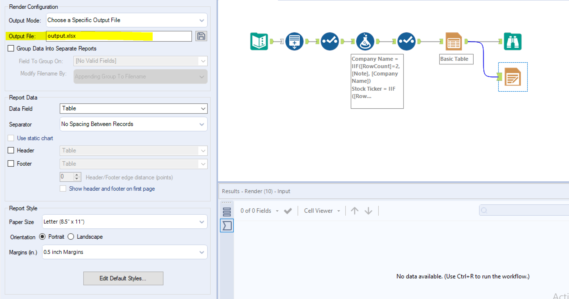 Solved Create A Table With A Certain Column On A Separate Alteryx Community