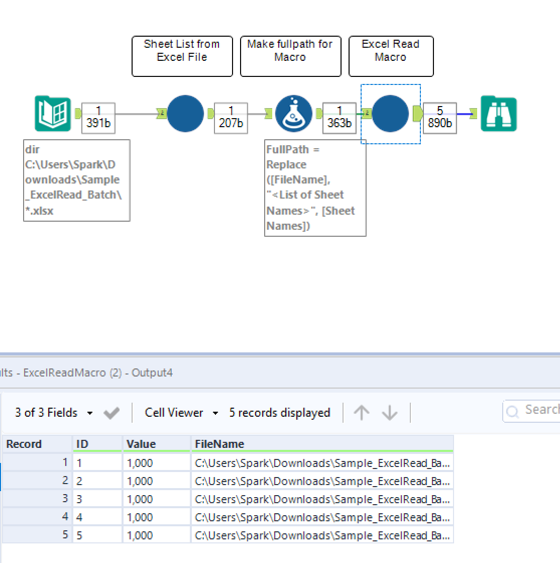 Dynamic Input tool xlsx import error - Alteryx Community
