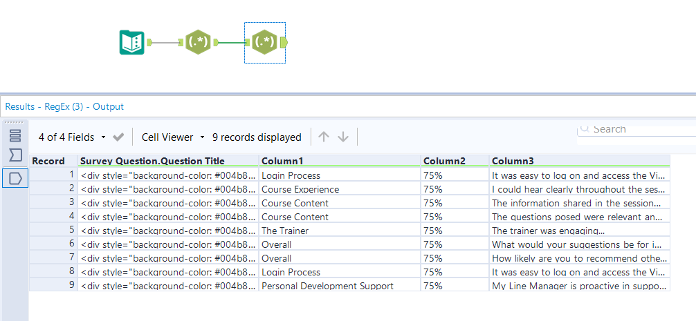 Solved: Survey Data Cleaning - Alteryx Community