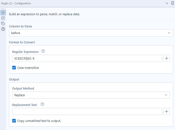 Solved: replace the string - Alteryx Community