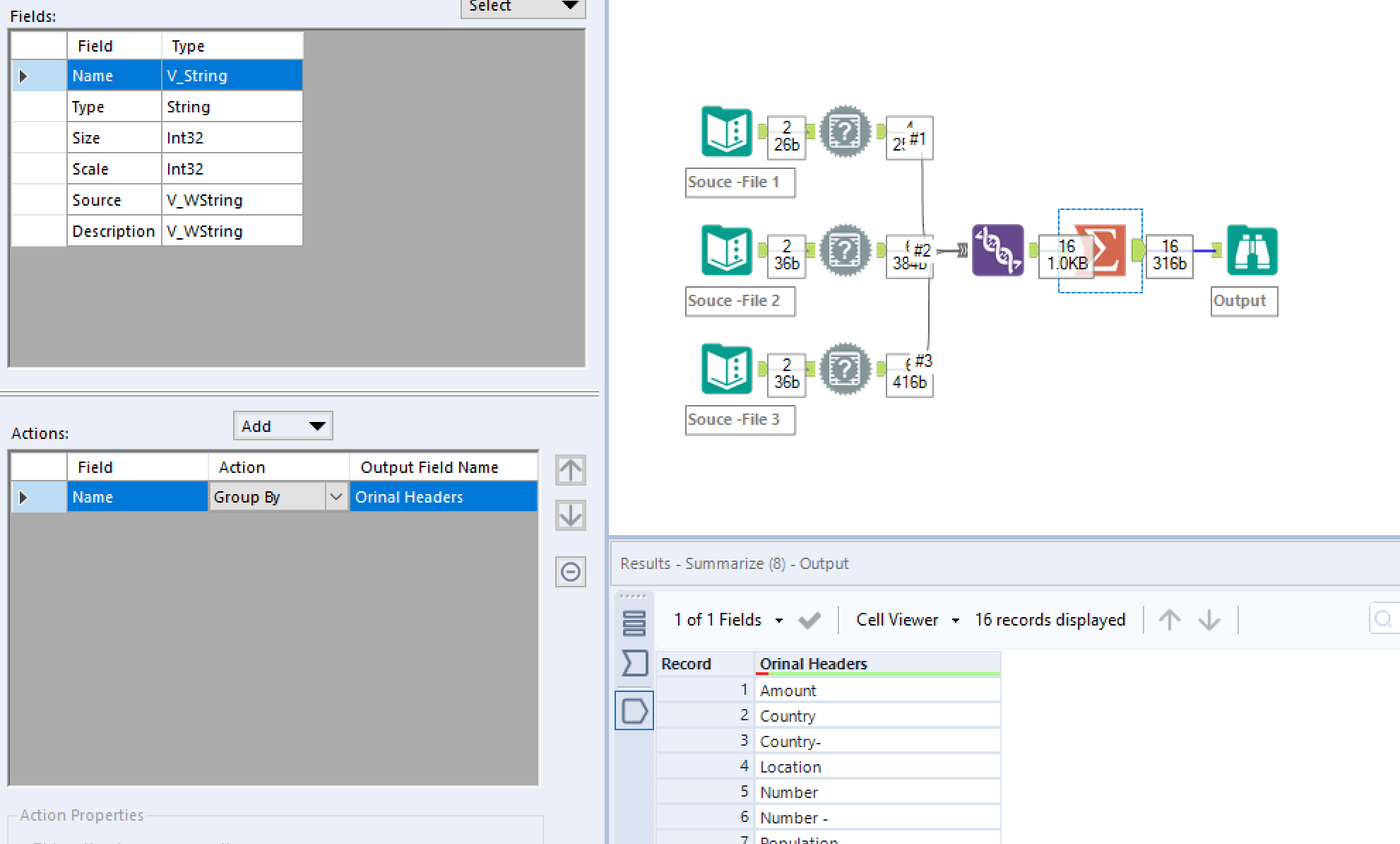 Changing Header Name Dynamically using table heade... - Alteryx Community