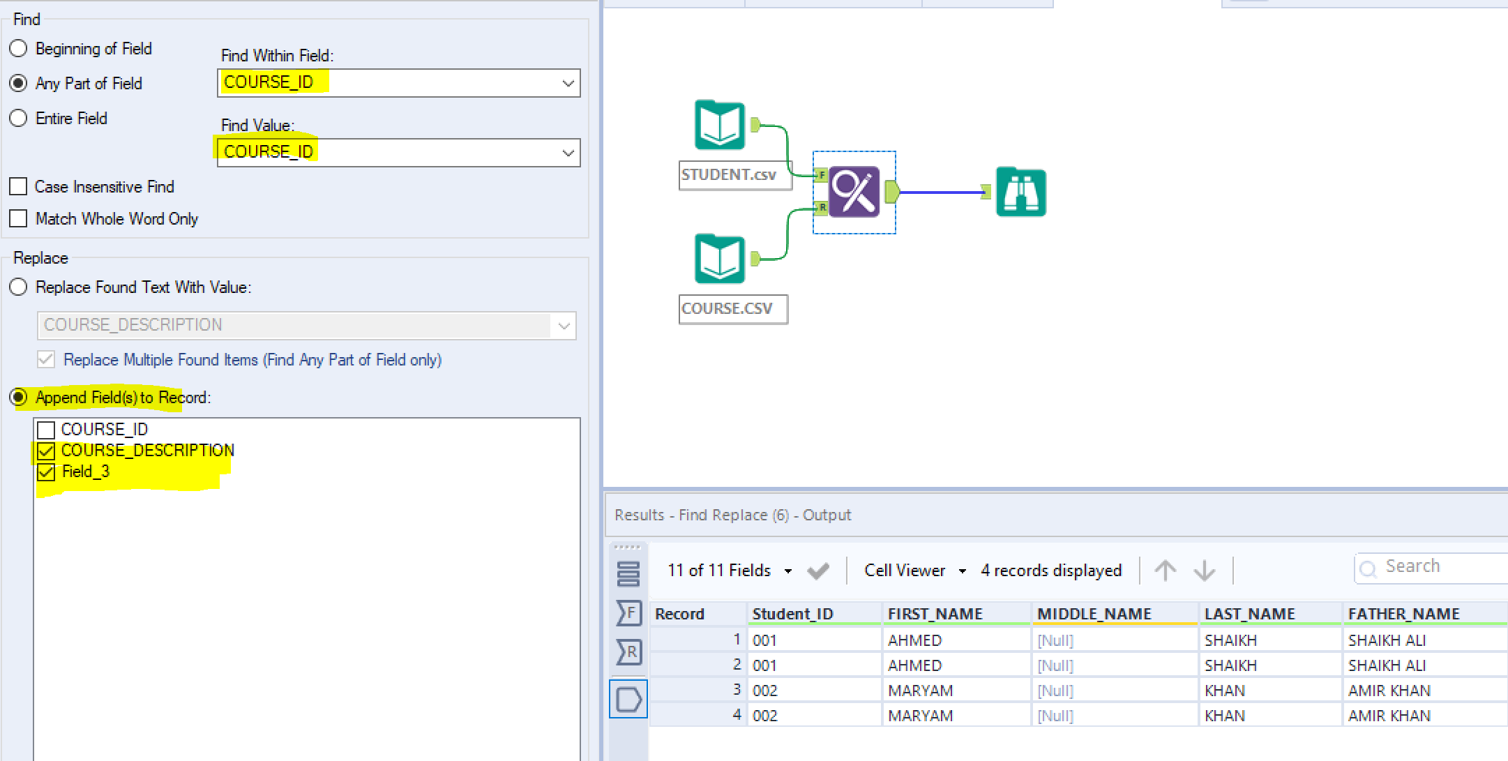 Solved: Designer - Lookup of field from other data source - Alteryx Community