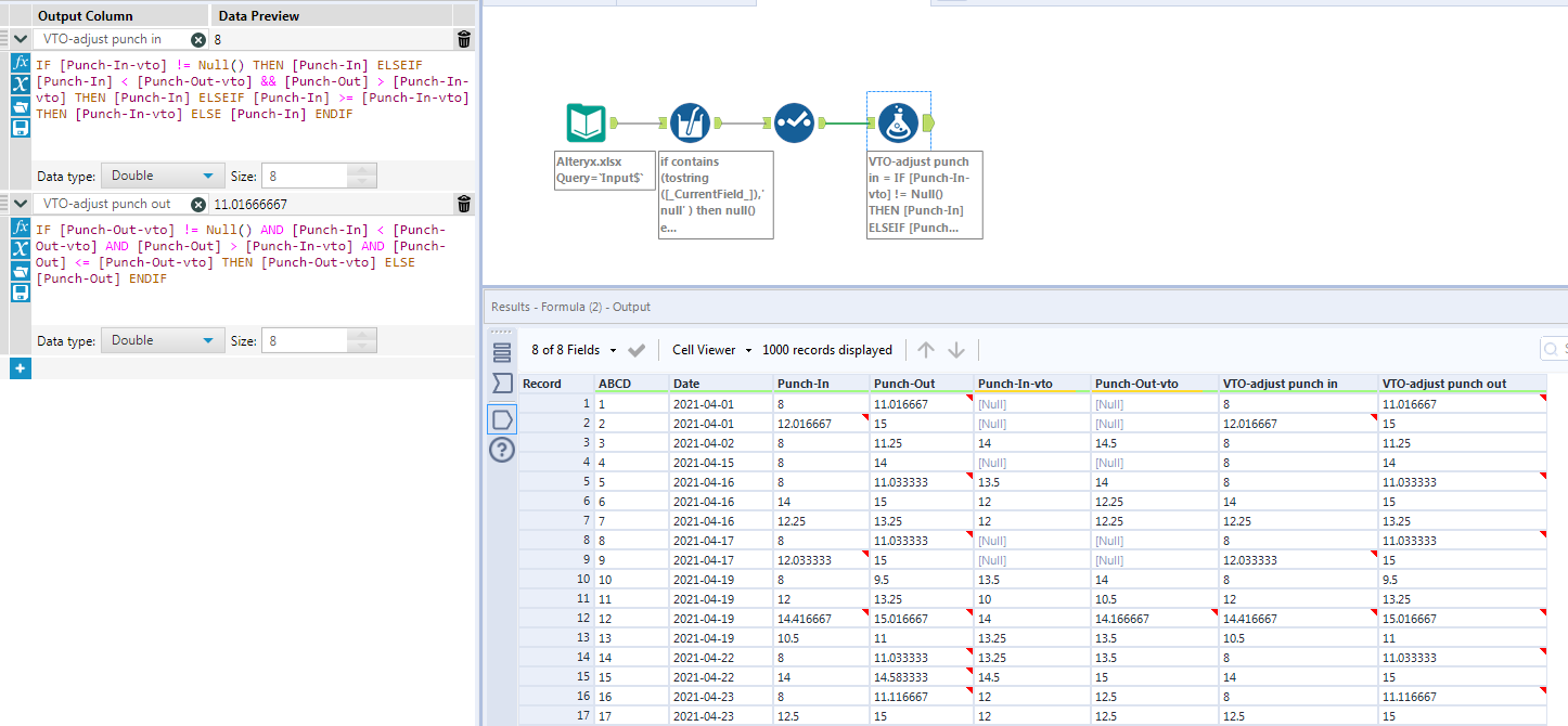 Solved: How can we write the below code in alteryx - Alteryx Community