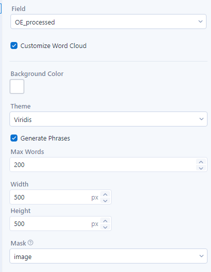 Customize Word Colors on Word Cloud? - Alteryx Community