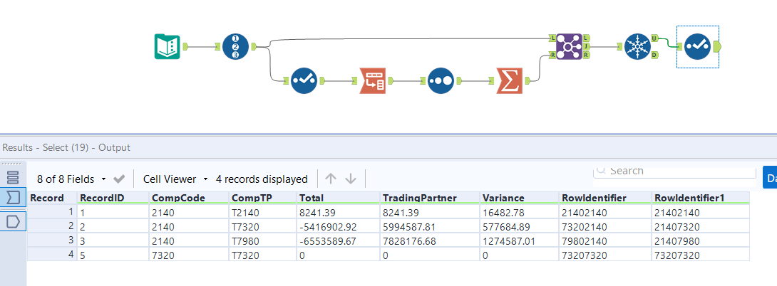 Solved Exclude Row Based On Same Value In Different Colum Alteryx Community