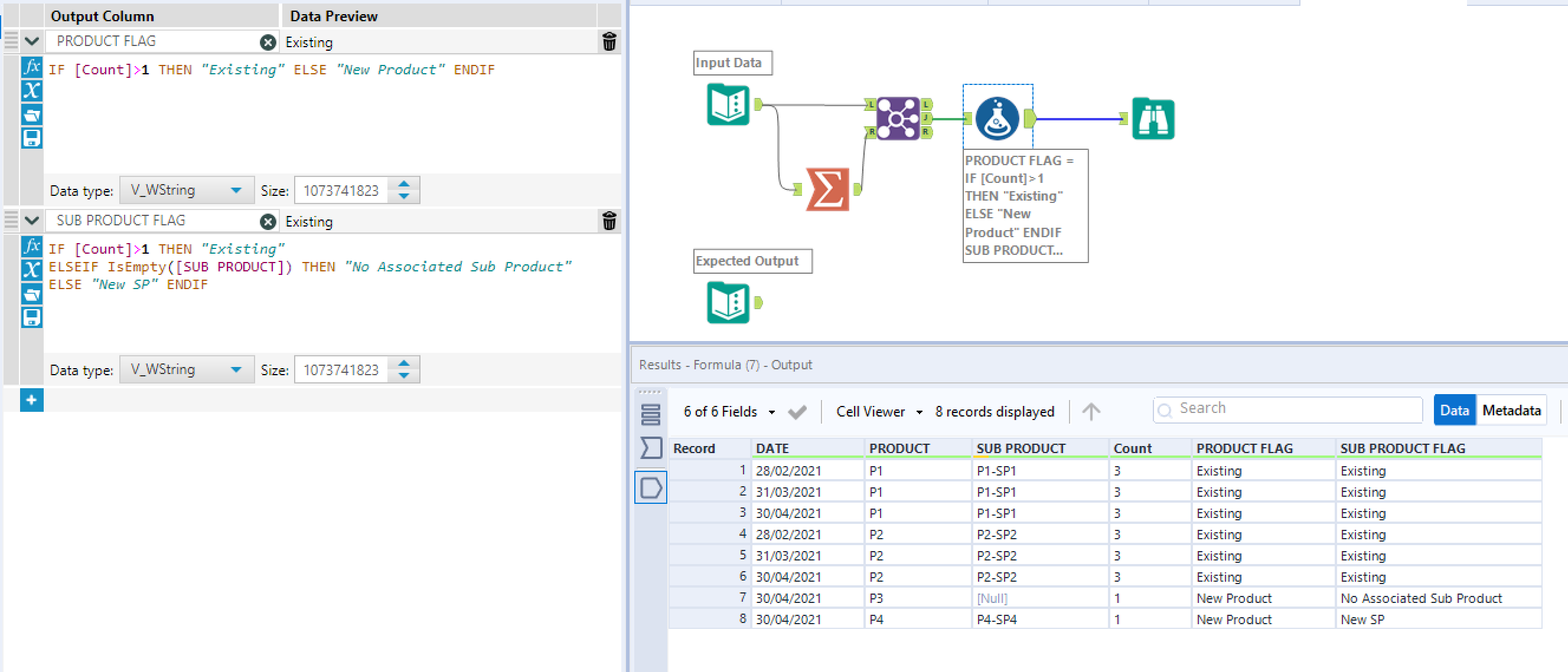 Comparison - Previous Month Data - Alteryx Community